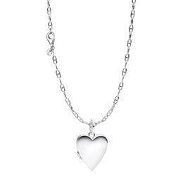 Pandora Damen-Halskette Aufklappbares Herz Anhänger Geschenk-Set Silber | Gr.: onesize