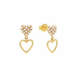 Amor Ohrh&auml;nger Silber 925, gelbvergoldet in Gold | Gr.: onesize