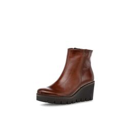 Gabor Fashion Plateau Stiefeletten in braun | Gr.: 38,5