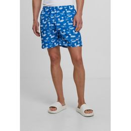 Urban Classics Beachwear - Bottom in brightblue/white | Gr.: L