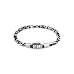Kuzzoi Armband 925 Sterling Silber Twisted in Silber | Gr.: 21 cm
