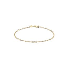 Elli Armband 925 Sterling Silber in Gold | Gr.: 19 cm