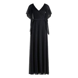 Vera Mont Abendkleid im Glitzer-Look in Dunkelblau/Grau | Gr.: 40