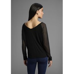 Bruno Banani V-Shirt in schwarz | Gr.: 48/50