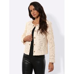 CRÉATION L creation L Spitzenblazer in ecru | Gr.: 38