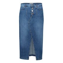 Cartoon Jeansrock mit Waschung in Dark Blue Denim | Gr.: 40