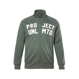 JP1880 Sweatjacke in trübes grün | Gr.: L