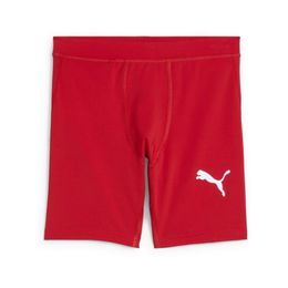 Puma Leggings "Y CTL Short TIGHT 3.0" in Rot | Gr.: 164