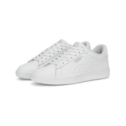 Puma Sneaker "Smash 3.0 L Jr" in Weiß | Gr.: 36
