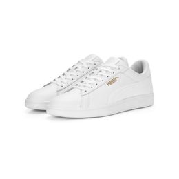 Puma Sneaker "Smash 3.0 L" in Weiß | Gr.: 42,5