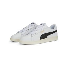 Puma Sneaker "Smash 3.0 L" in Weiß | Gr.: 42,5