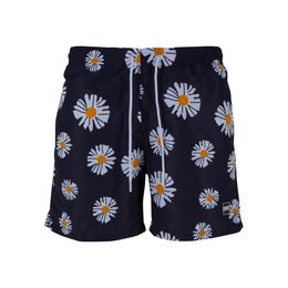 Urban Classics Badeshorts in midnightnavydaisy | Gr.: M