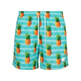 Urban Classics Badeshorts in pineapple aop | Gr.: XL
