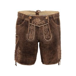 Spieth & Wensky Spieth & Wensky Lederhose FAY in dunkelbraun | Gr.: 42