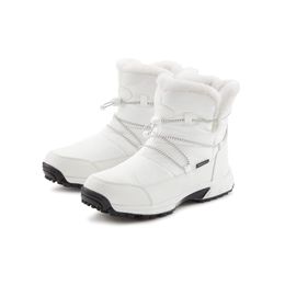 Lascana Stiefelette in weiß | Gr.: 42