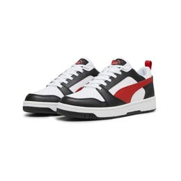 Puma Sneaker "Rebound v6 Low" in Weiß | Gr.: 44,5