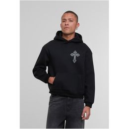 Mister Tee Hoodie "Innocent Face Fluffy Hoody" in Schwarz | Gr.: XS