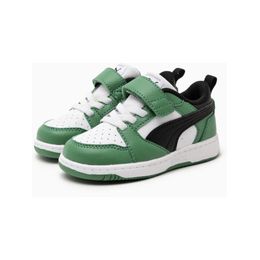 Puma Sneaker "Rebound V6 Lo AC+ Inf" in Weiß | Gr.: 27