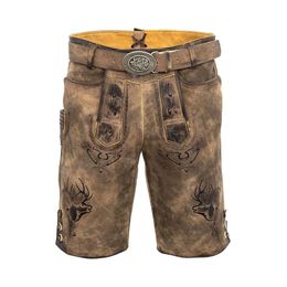 Maddox Lederhose URGSEE in braun | Gr.: 58