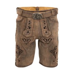 Maddox Lederhose FELIXSEE in dunkelbraun | Gr.: 62