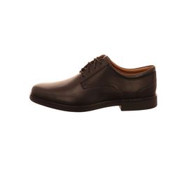 Clarks Herrenschnürschuhe halb Mehrweite MENS in Schwarz | Gr.: 42