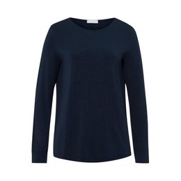 Hanro Longsleeve Natural Elegance in deep navy | Gr.: L