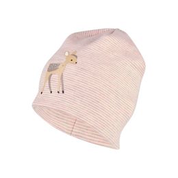 Sterntaler Beanie Rehkitz in rosa mel. | Gr.: 49 cm