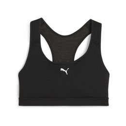Puma Sport-BH "4KEEPS RUN BRA" in Schwarz | Gr.: L