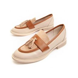 Montevita Mokassins Moccavita18 in Beige | Gr.: 39
