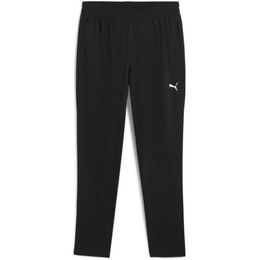 Puma Sporthose "Tad EssentiaLongsleeve Woven Tapered Pant" in Schwarz | Gr.: 4XL
