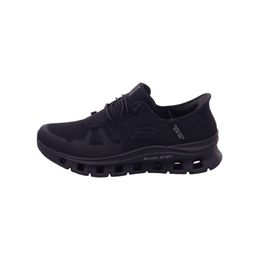 Skechers Herrenslipper sportlicher Boden GLIDE-STEP PRO - in Schwarz | Gr.: 43