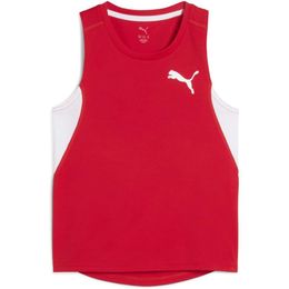 Puma Sportshirt "Y CROSS THE LINE SingleT 3.0" in Rot | Gr.: 140