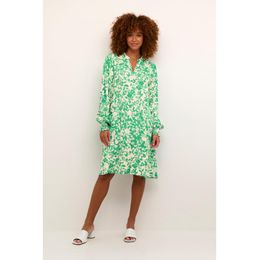 Culture Kleid CUjenny Relaxed fit in Green Whitecap Flower | Gr.: L