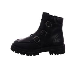 Bugatti Damenstiefel warm flach in Schwarz | Gr.: 39