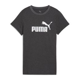 Puma T-Shirt "ESS No.1 Logo Tee" in Grau | Gr.: XS