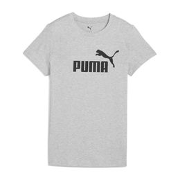 Puma T-Shirt "ESS No.1 Logo Tee" in Grau | Gr.: L