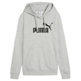 Puma Hoodie "ESS No.1 Logo Hoodie TR" in Grau | Gr.: XS