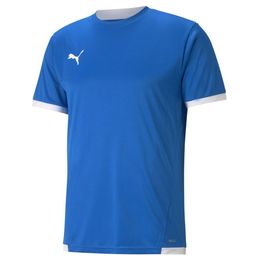 Puma Sportshirt "TeamLIGA Jersey" in Blau | Gr.: S