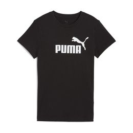 Puma T-Shirt "ESS No.1 Logo Tee" in Schwarz | Gr.: L