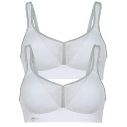 Anita Sport BH mit Schale air control DeltaPad in Weiss Weiss | Gr.: 95E