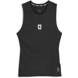 Puma Sportshirt "Hoops Team Slvs Top Baselayer" in Schwarz | Gr.: M