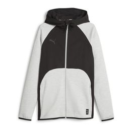 Puma Trainingsjacke "Hoops Team Dime Jacket" in Grau | Gr.: L