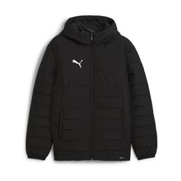 Puma Trainingsjacke "TeamADDITIONS Hooded Padded Jacket" in Schwarz | Gr.: S