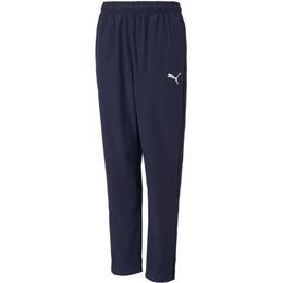 Puma Sporthose "TeamRISE Sideline Pants Jr" in Blau | Gr.: 140