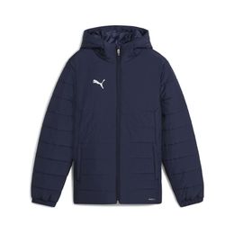 Puma Trainingsjacke "TeamADDITIONS Hooded Padded Jacket Jr" in Blau | Gr.: 164