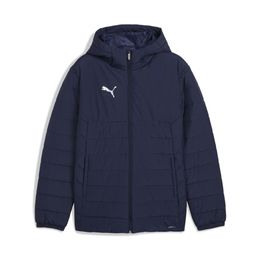 Puma Trainingsjacke "TeamADDITIONS Hooded Padded Jacket" in Blau | Gr.: 3XL