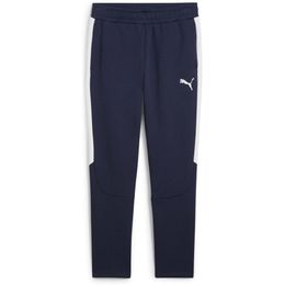 Puma Sporthose "TeamEVOSTRIPE Pants" in Blau | Gr.: M