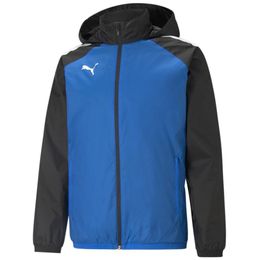 Puma Trainingsjacke "TeamLIGA All Weather Jacket" in Blau | Gr.: M