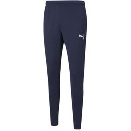 Puma Sporthose "TeamRISE Poly Training Pants" in Blau | Gr.: L