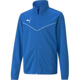 Puma Trainingsjacke "TeamRISE Training Poly Jacket Jr" in Blau | Gr.: 128